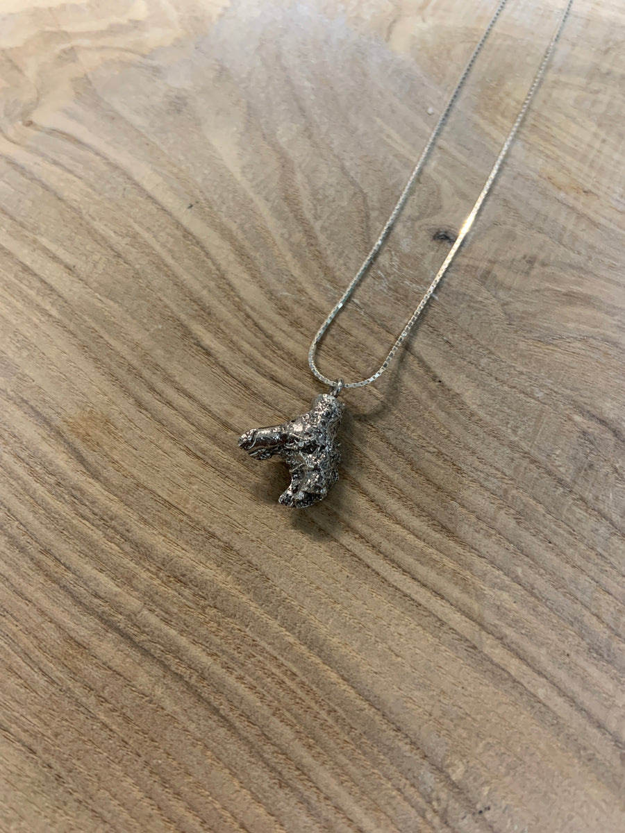 Sand Cast silver pendant workshop – Amy Stringer
